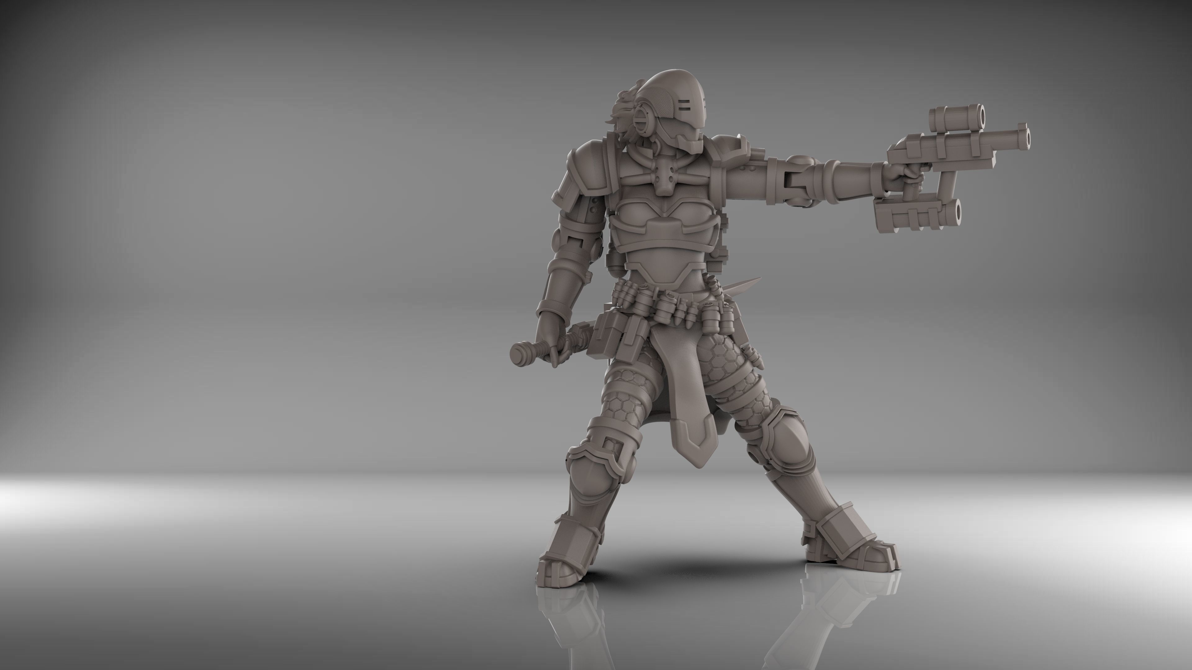 Warrior 75mm 3D model 3D printable | CGTrader
