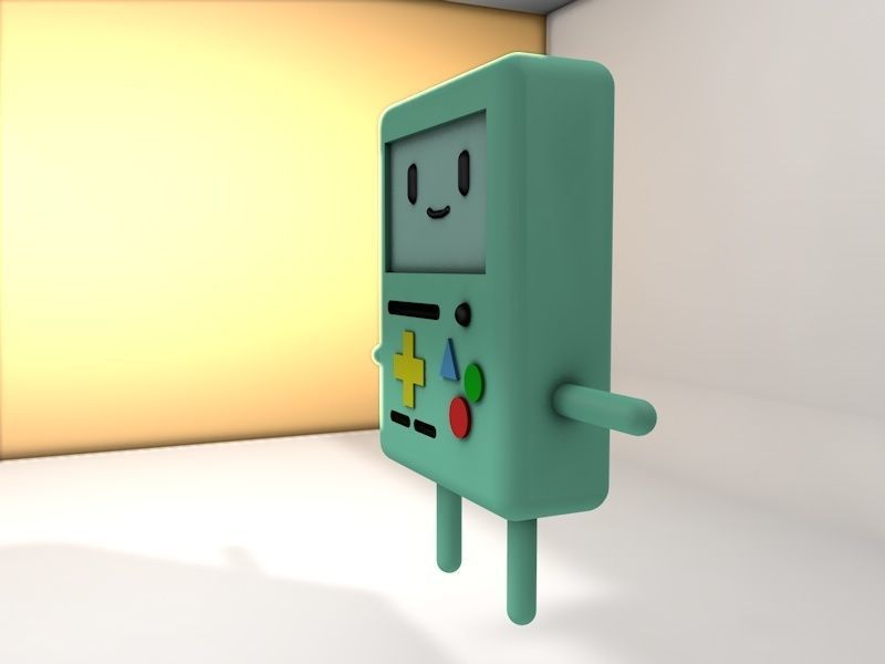 3D model BMO adventure timmes VR / AR / low-poly | CGTrader