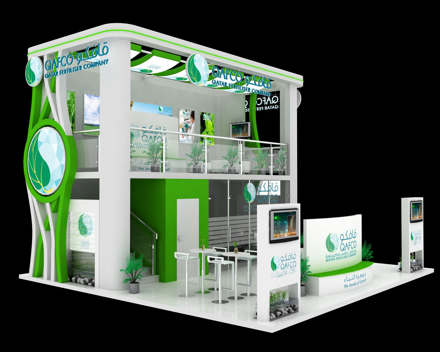 exhibition design 3D model | CGTrader