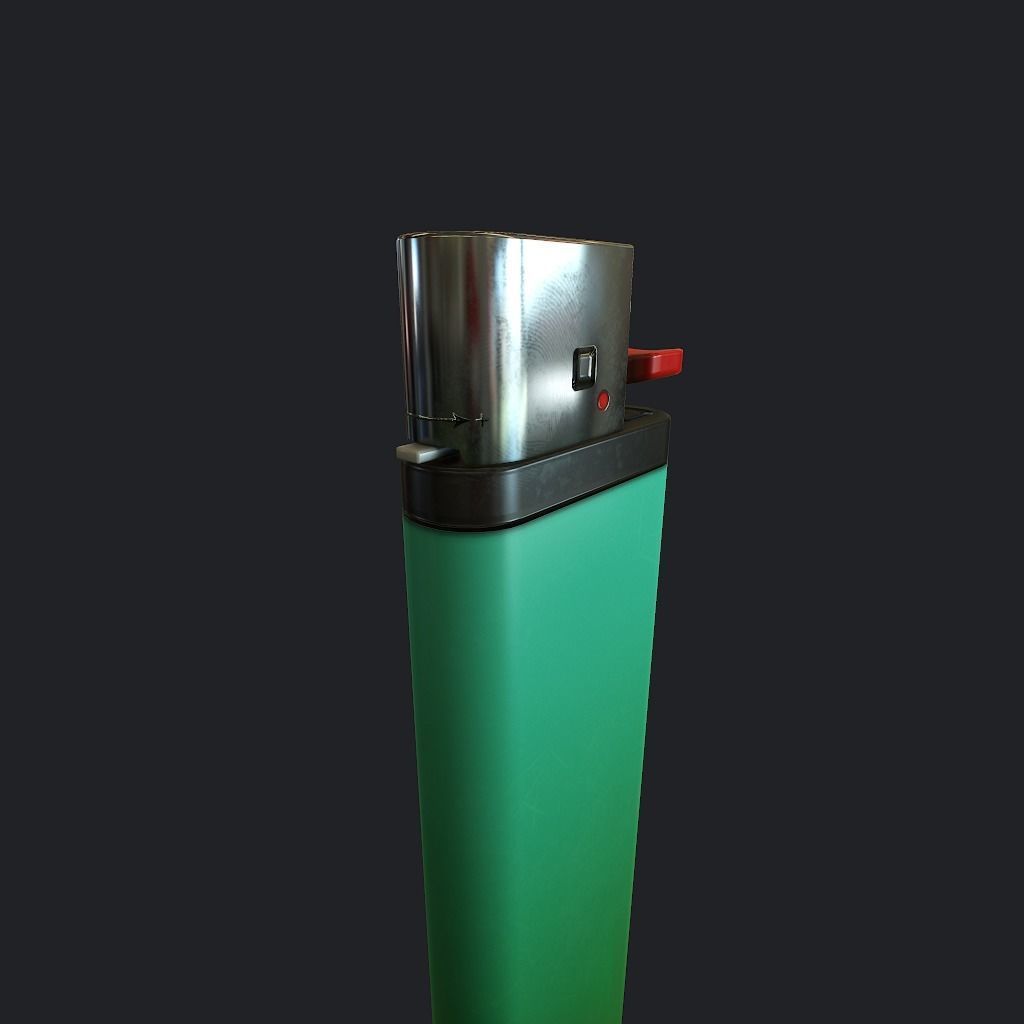 3D model Lighter pbr VR / AR / low-poly | CGTrader