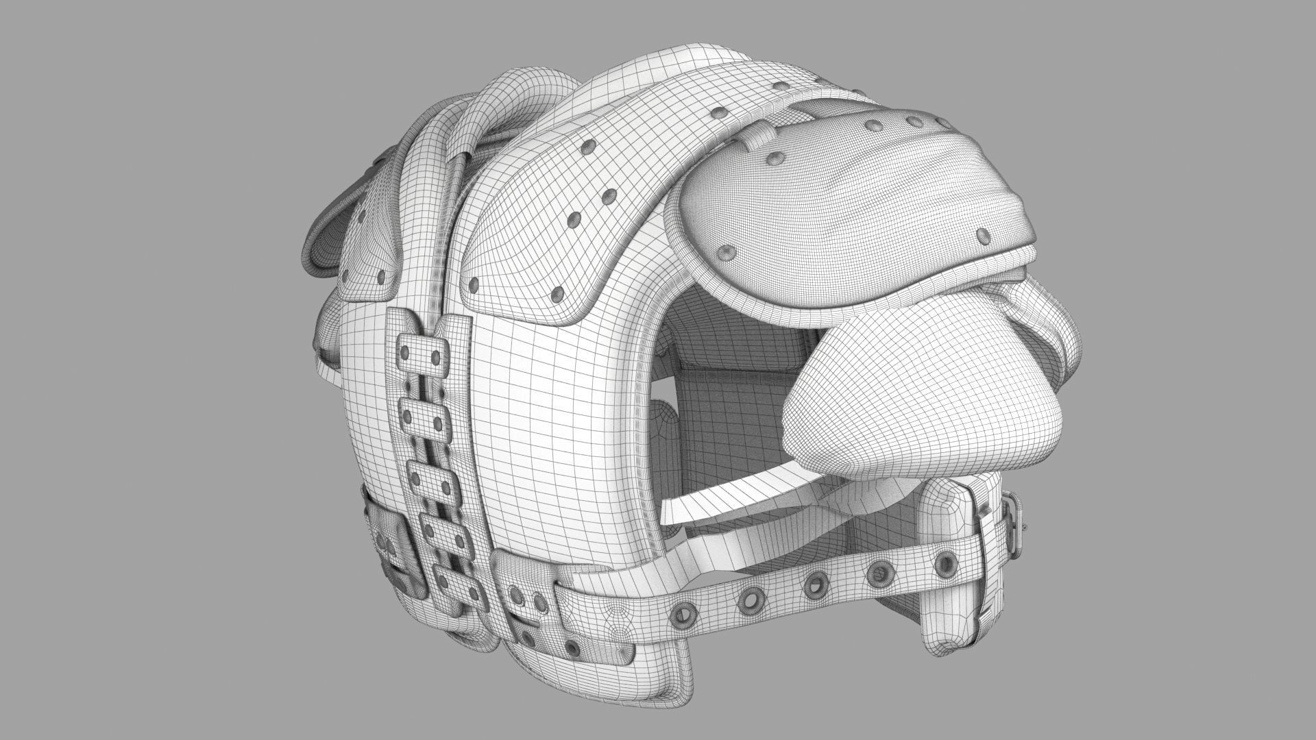 Football Shoulder Pad 3D model | CGTrader