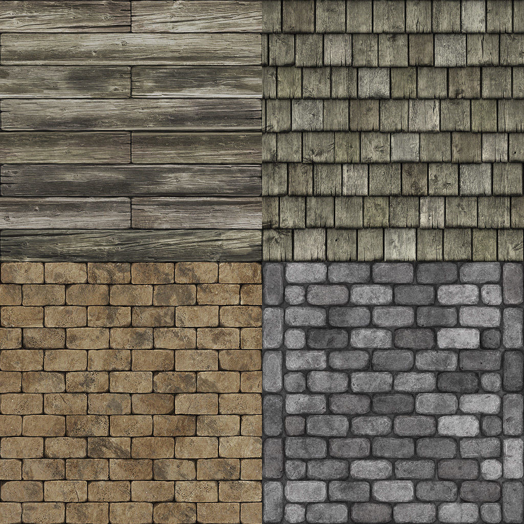 4 Tileable Textures free Texture | CGTrader