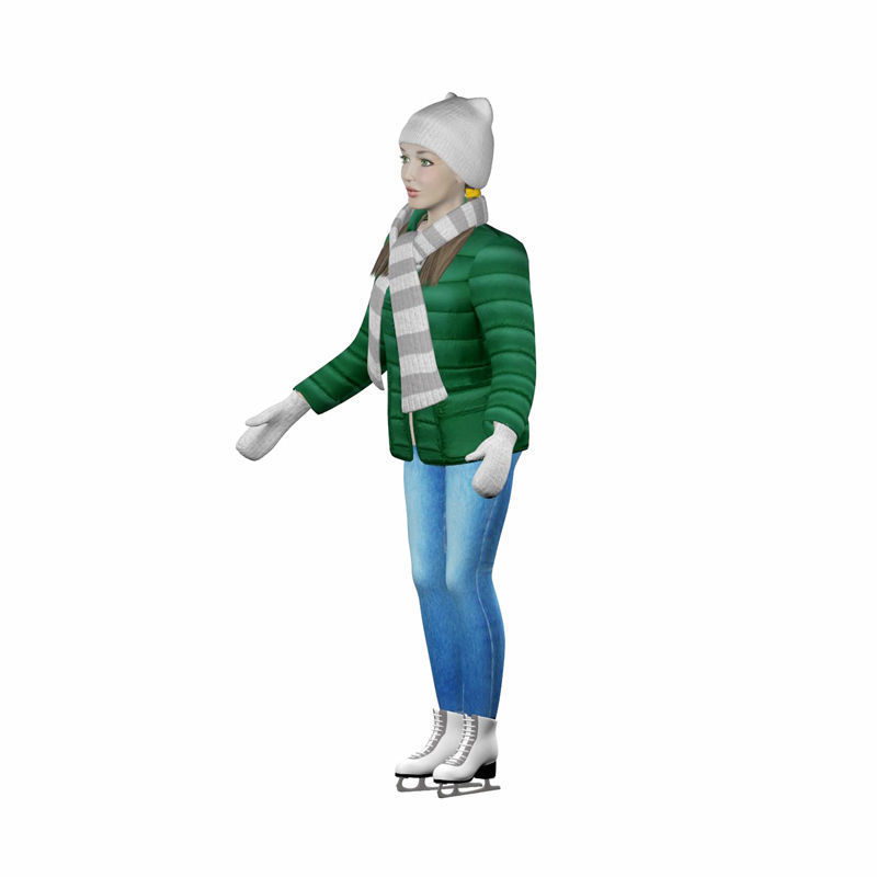 3D model Sasha VR / AR / low-poly | CGTrader