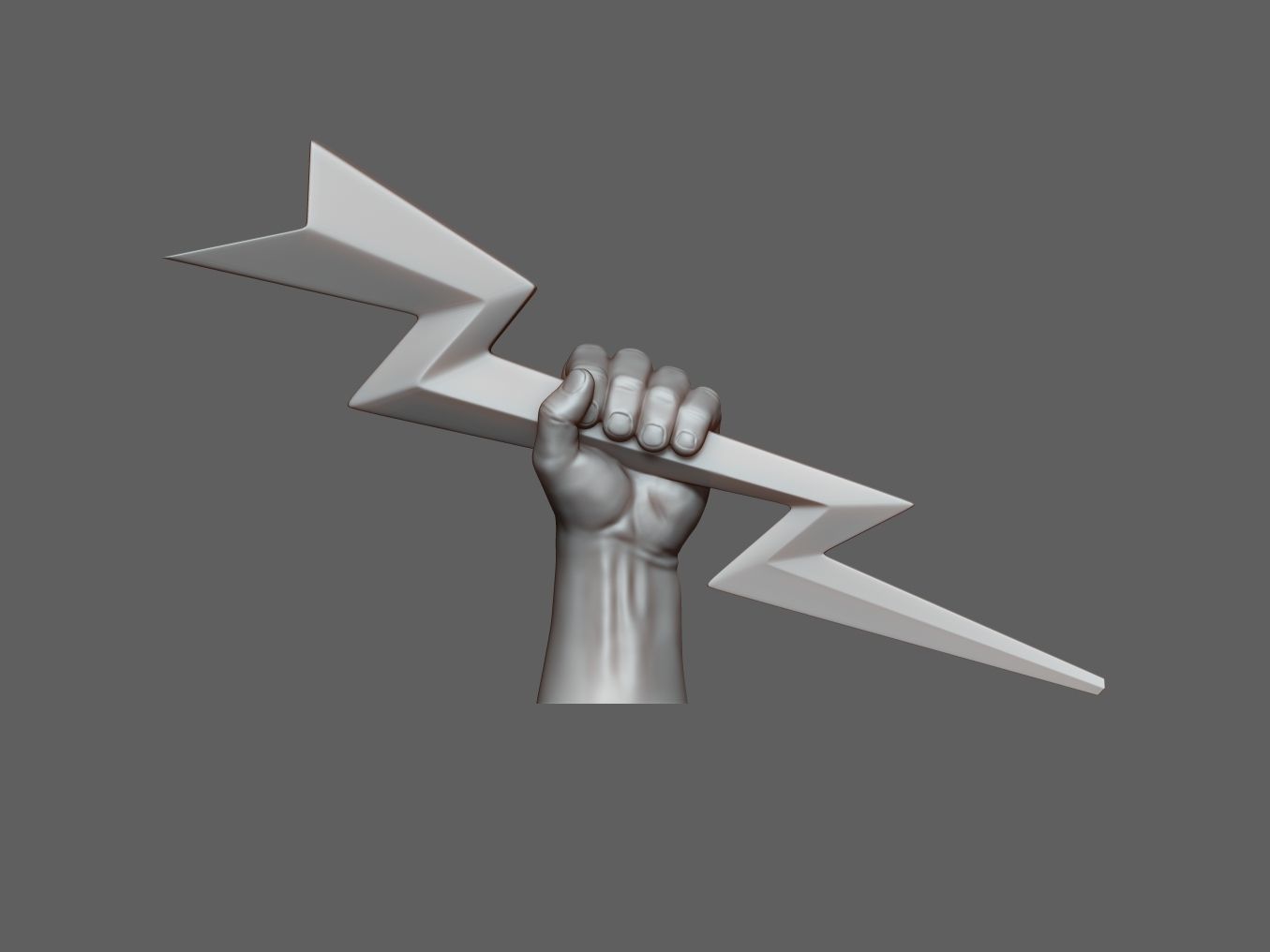 Hand of Zeus 3D model 3D printable | CGTrader