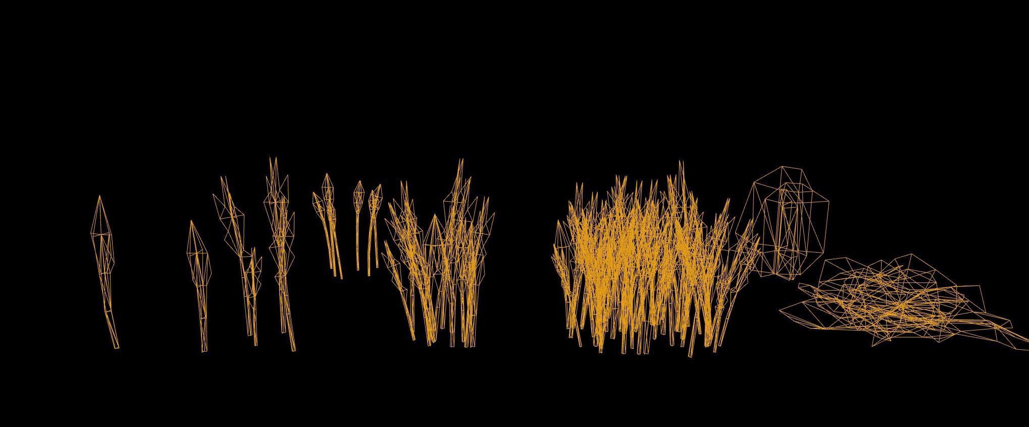 3D model Realistic Optimized Reed Pack VR / AR / low-poly | CGTrader