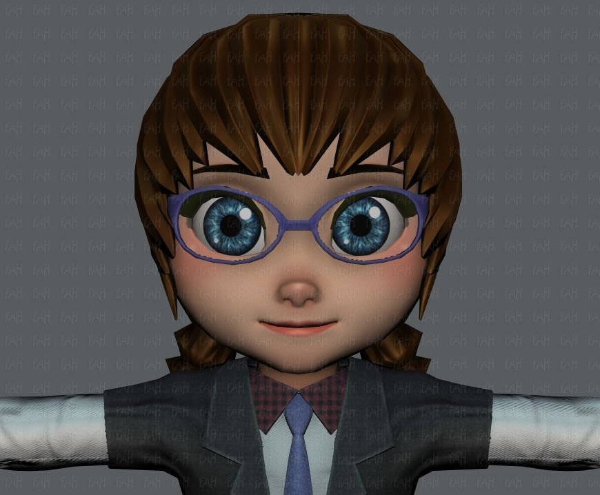 Girl 3D model V03 3D model | CGTrader