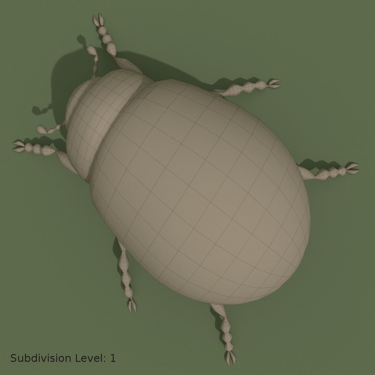 3D model LowPoly Ladybug VR / AR / low-poly | CGTrader