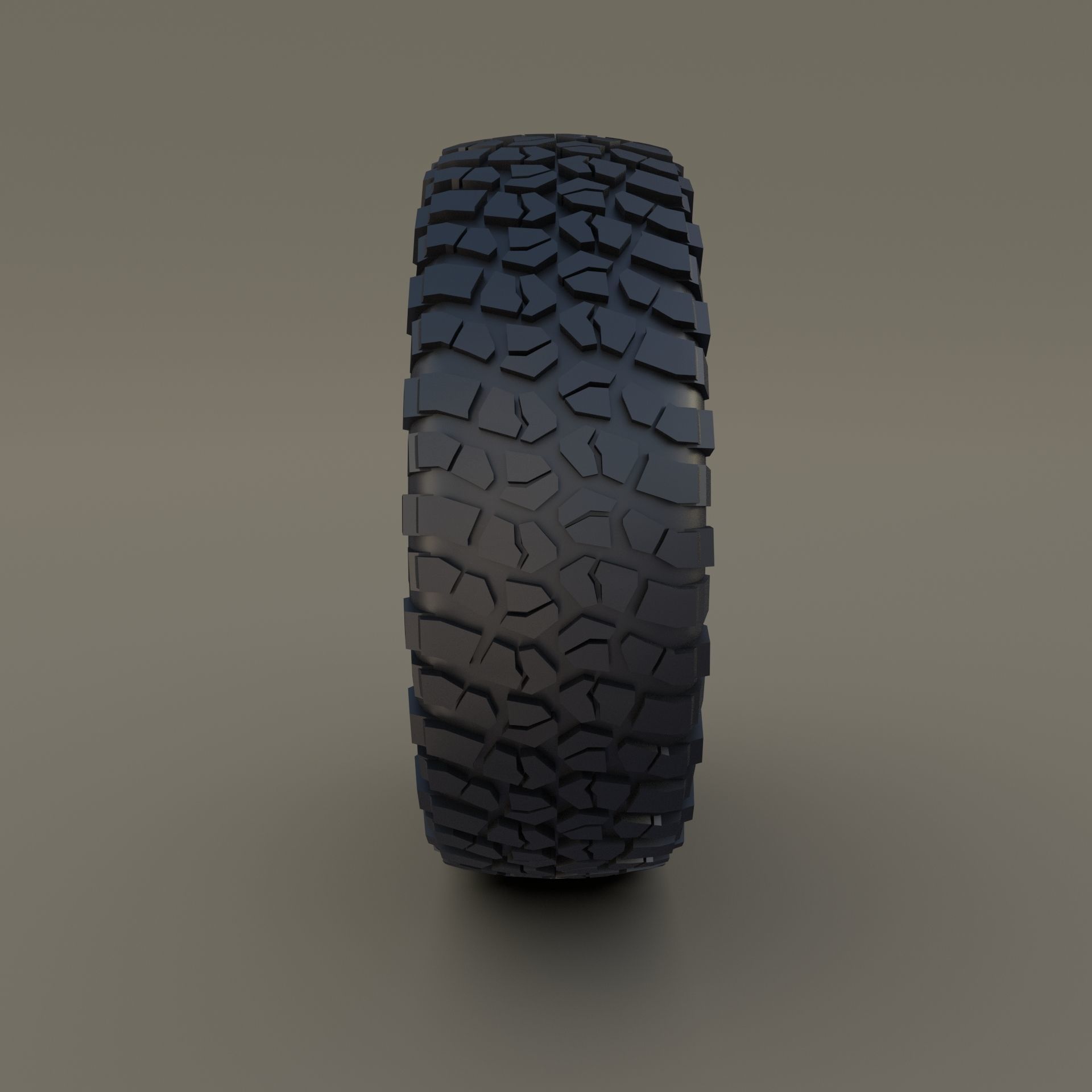 Offroad Alloy Wheel MUD 3D model | CGTrader