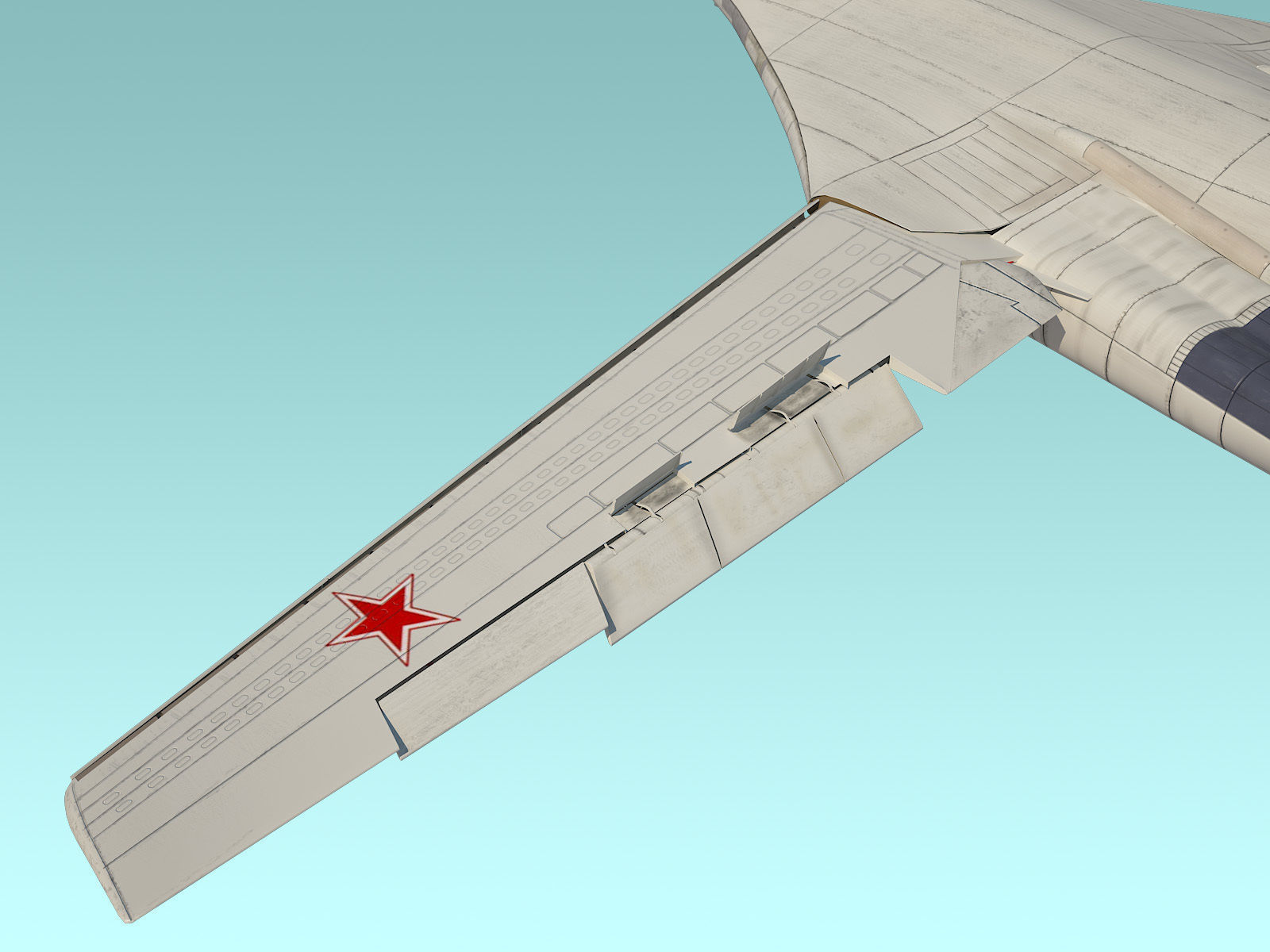 Tupolev Tu 160 Russian Strategic Bomber 3D model | CGTrader