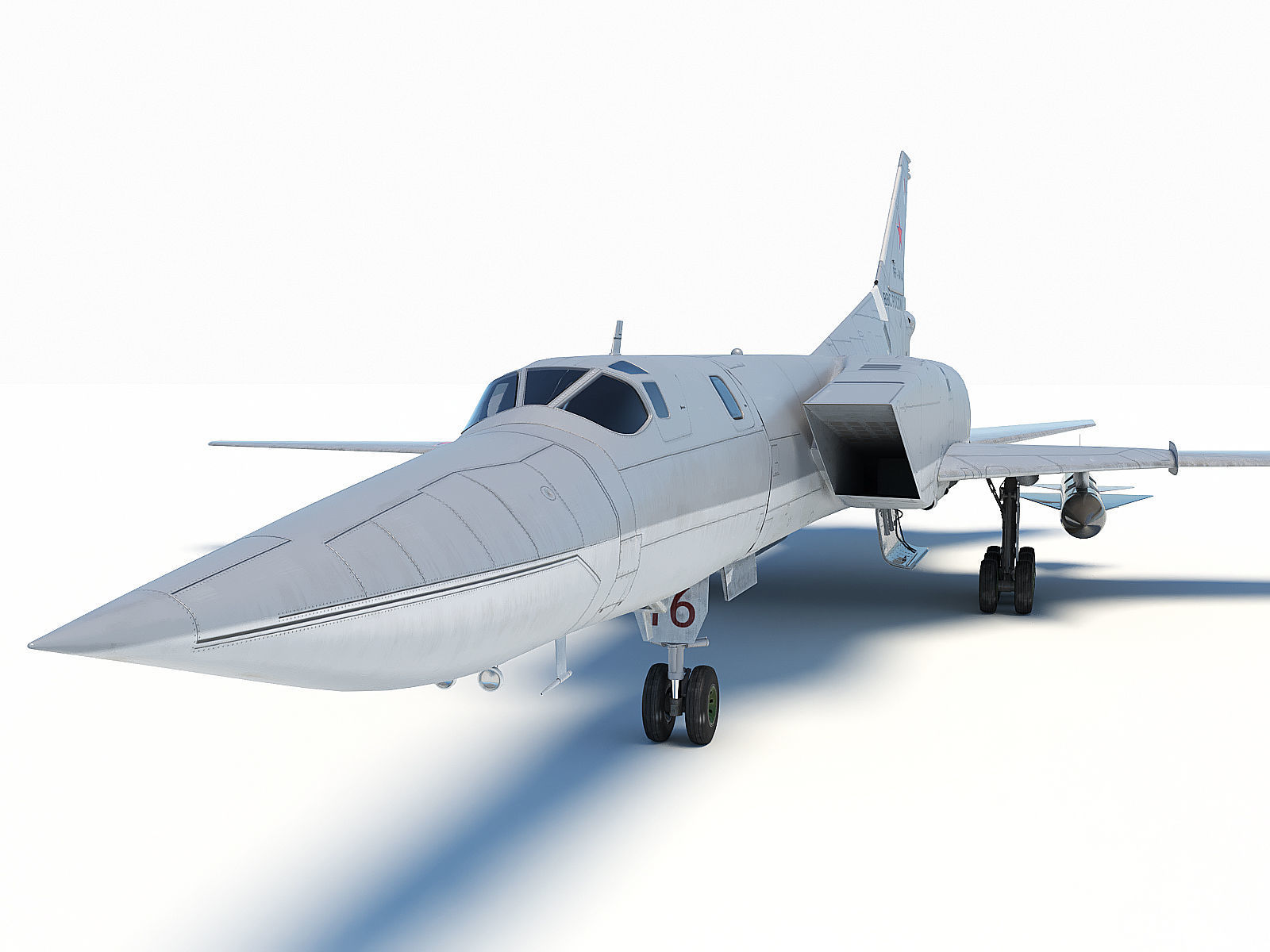 Tupolev Tu-22 M3 Backfire 3D model | CGTrader