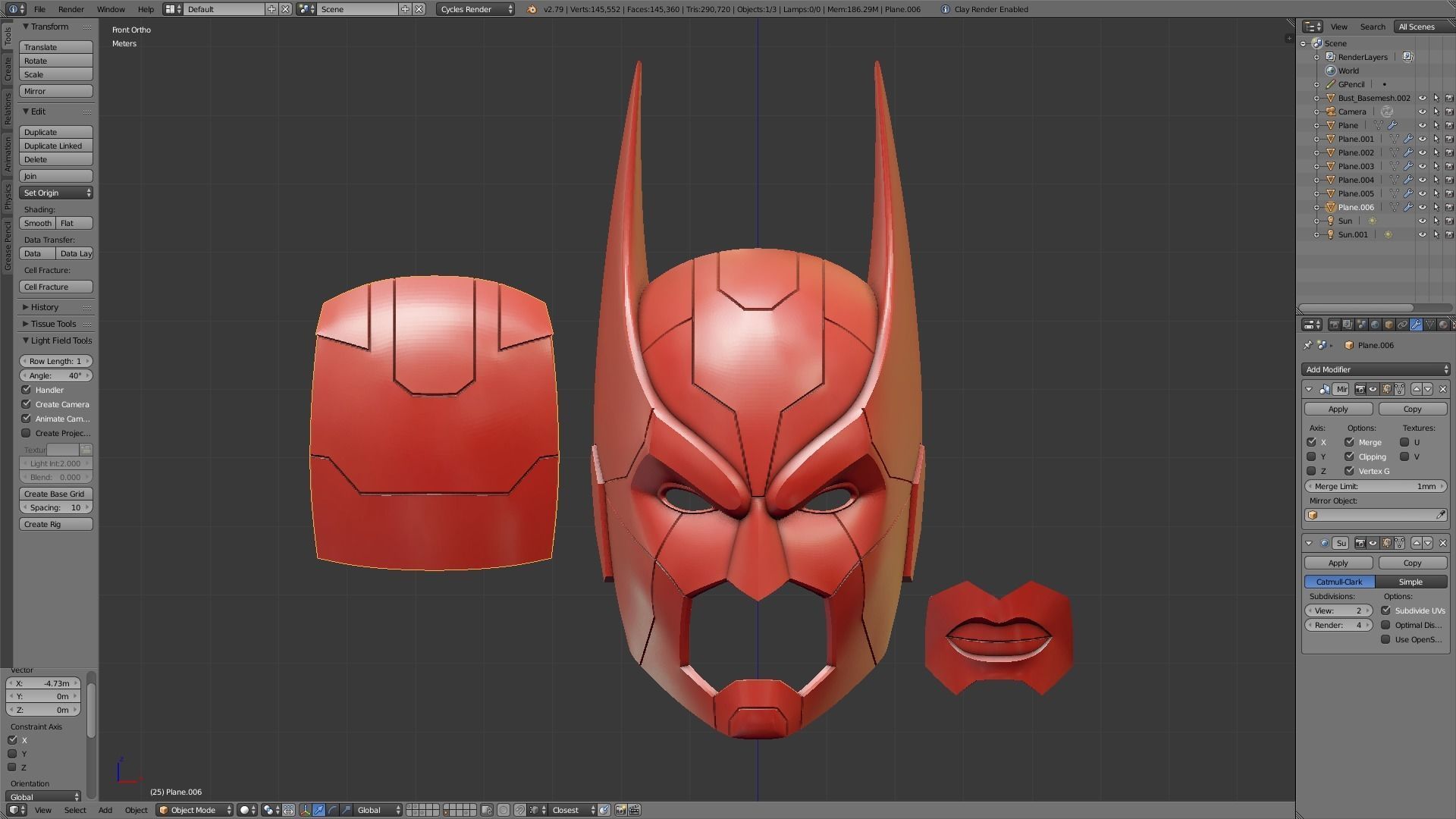 Batman Beyond Helmet 3D model 3D printable | CGTrader