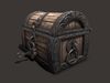 3D model magic chest VR / AR / low-poly | CGTrader