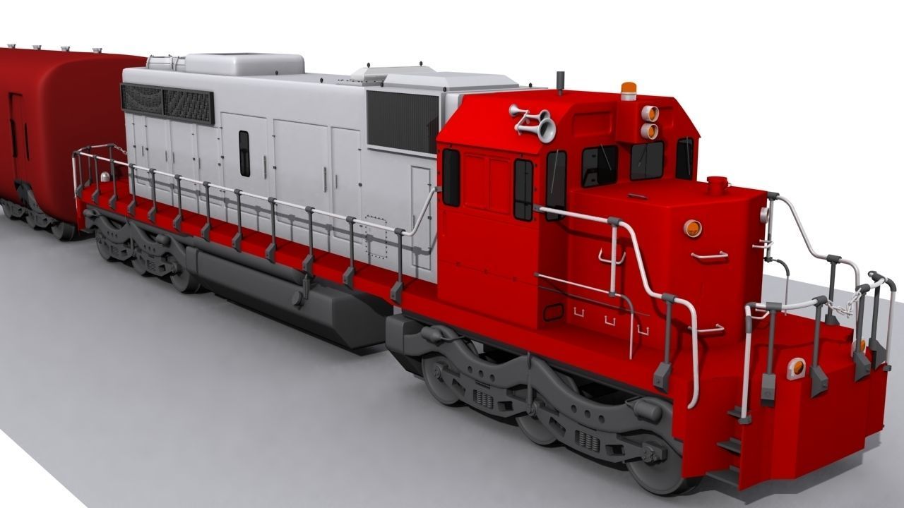 Train Engine SOO 777 3D model | CGTrader