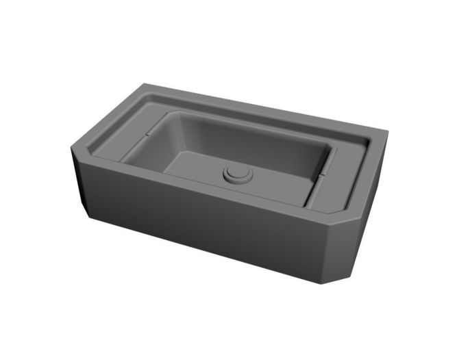 Basin 4 sink 3D model | CGTrader