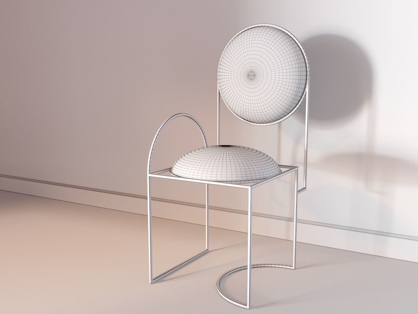 chair SOLAR 3D model | CGTrader