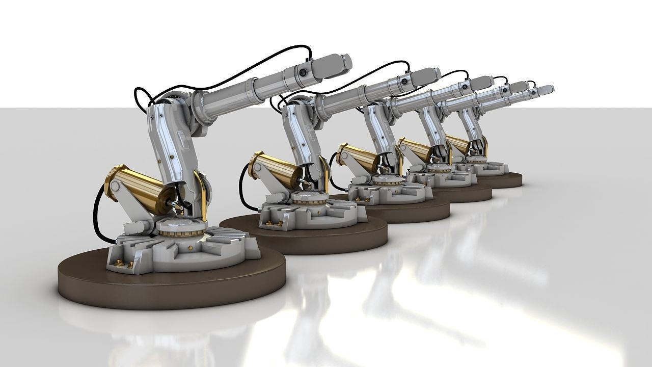 Industrial Bionic Arm 3D model | CGTrader