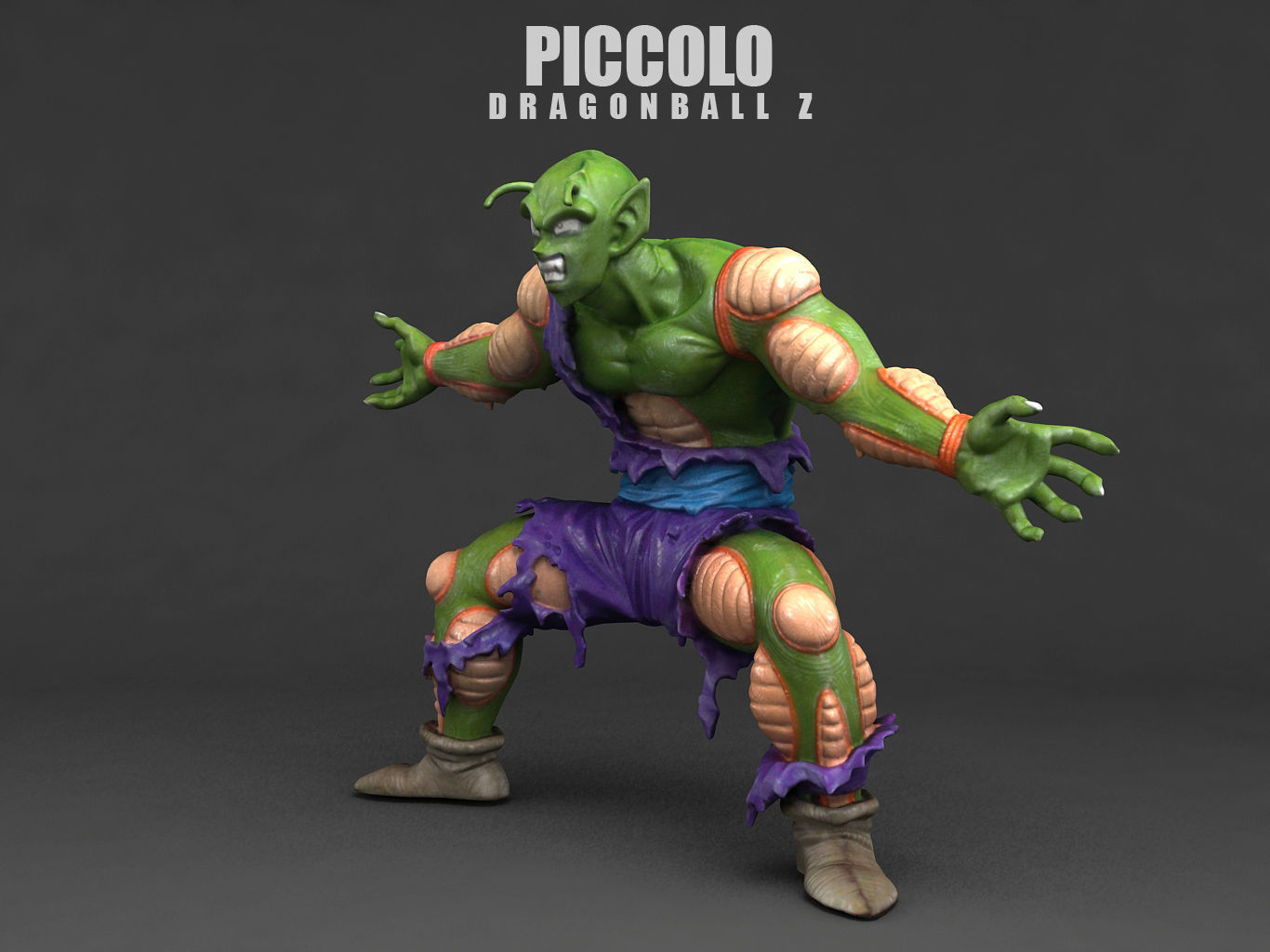 Piccolo dragon ball z 3D model | CGTrader