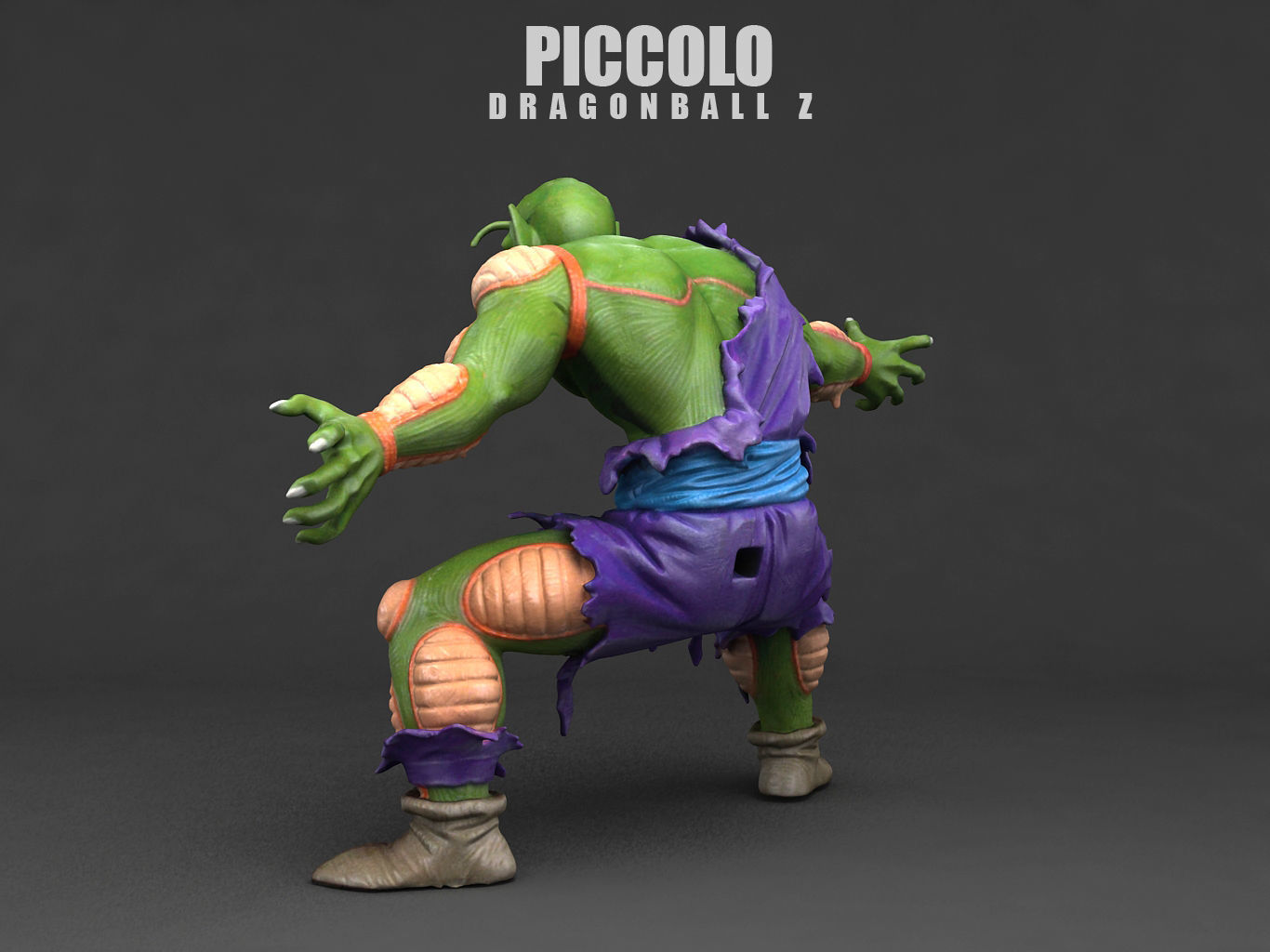 Piccolo dragon ball z 3D model | CGTrader
