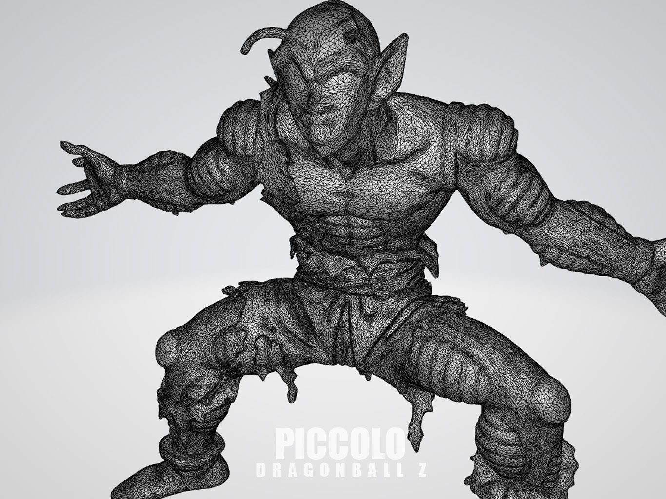 Piccolo dragon ball z 3D model | CGTrader