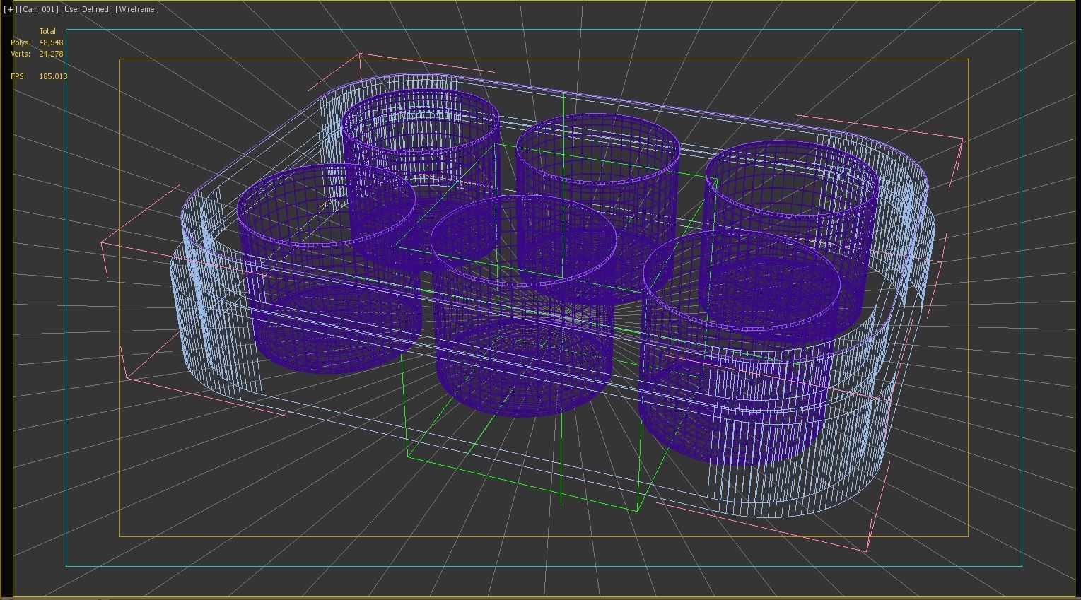 6 Wells Plate 3D model | CGTrader