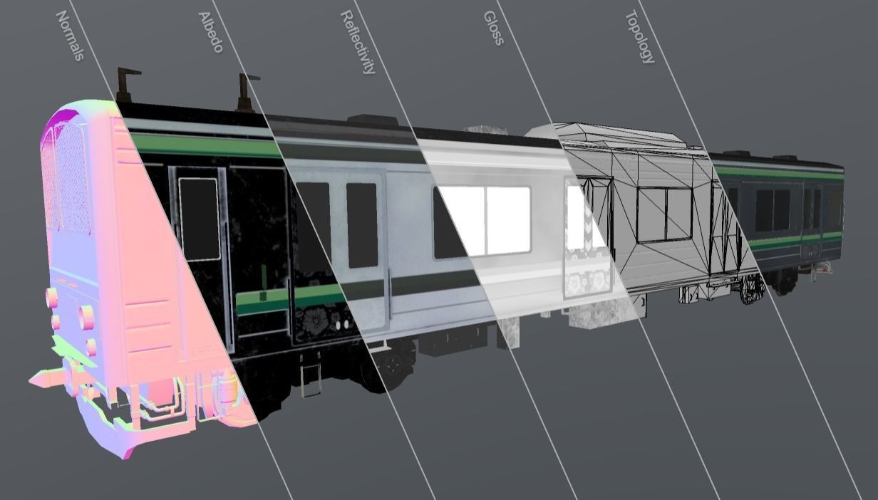 3D model JR 205 VR / AR / low-poly | CGTrader