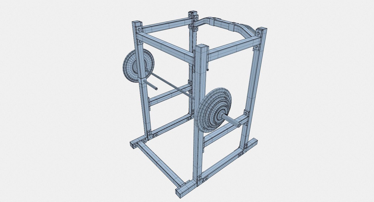 Power Frame 3D model | CGTrader