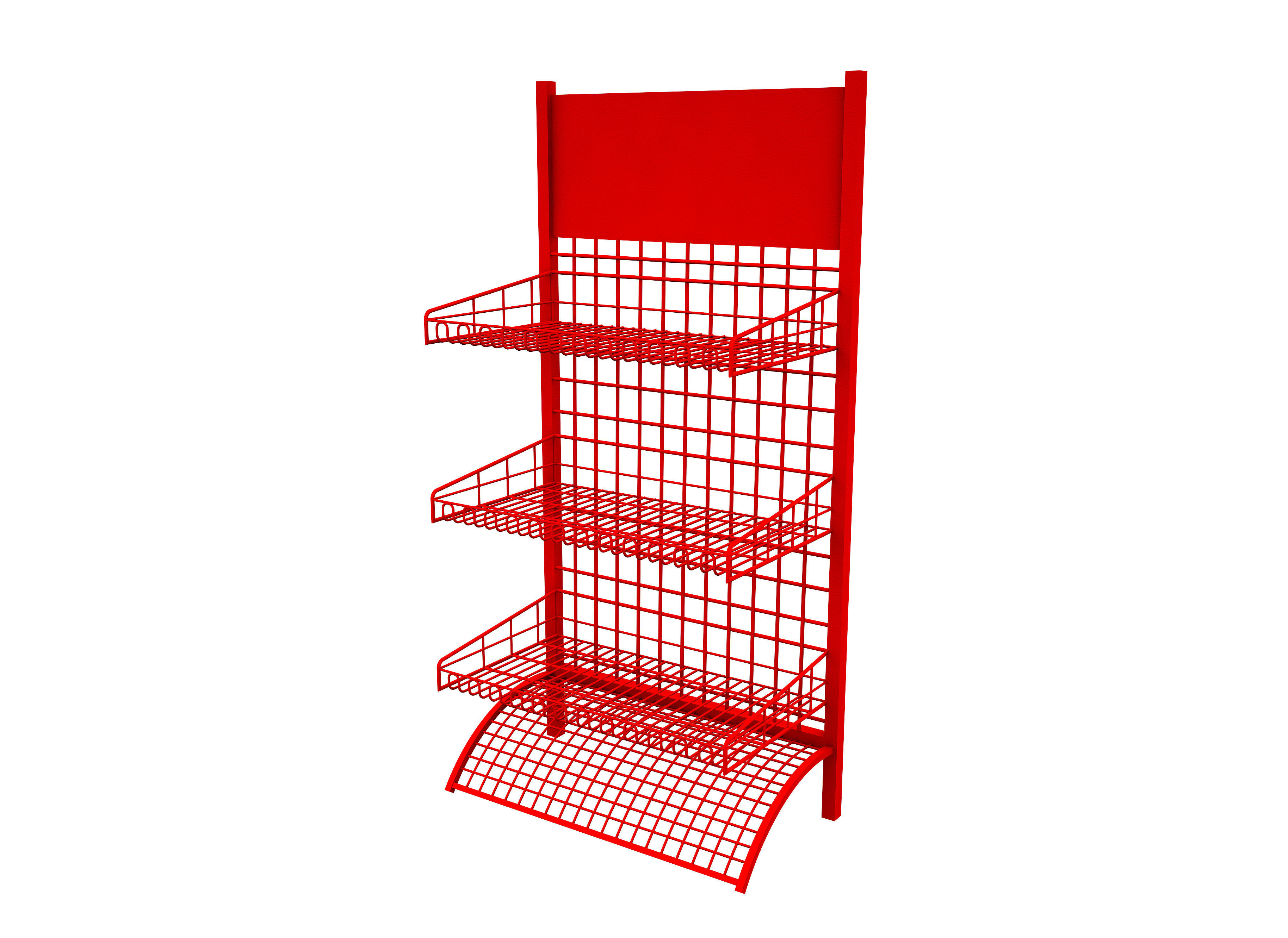 Promotional display racks 3D model | CGTrader