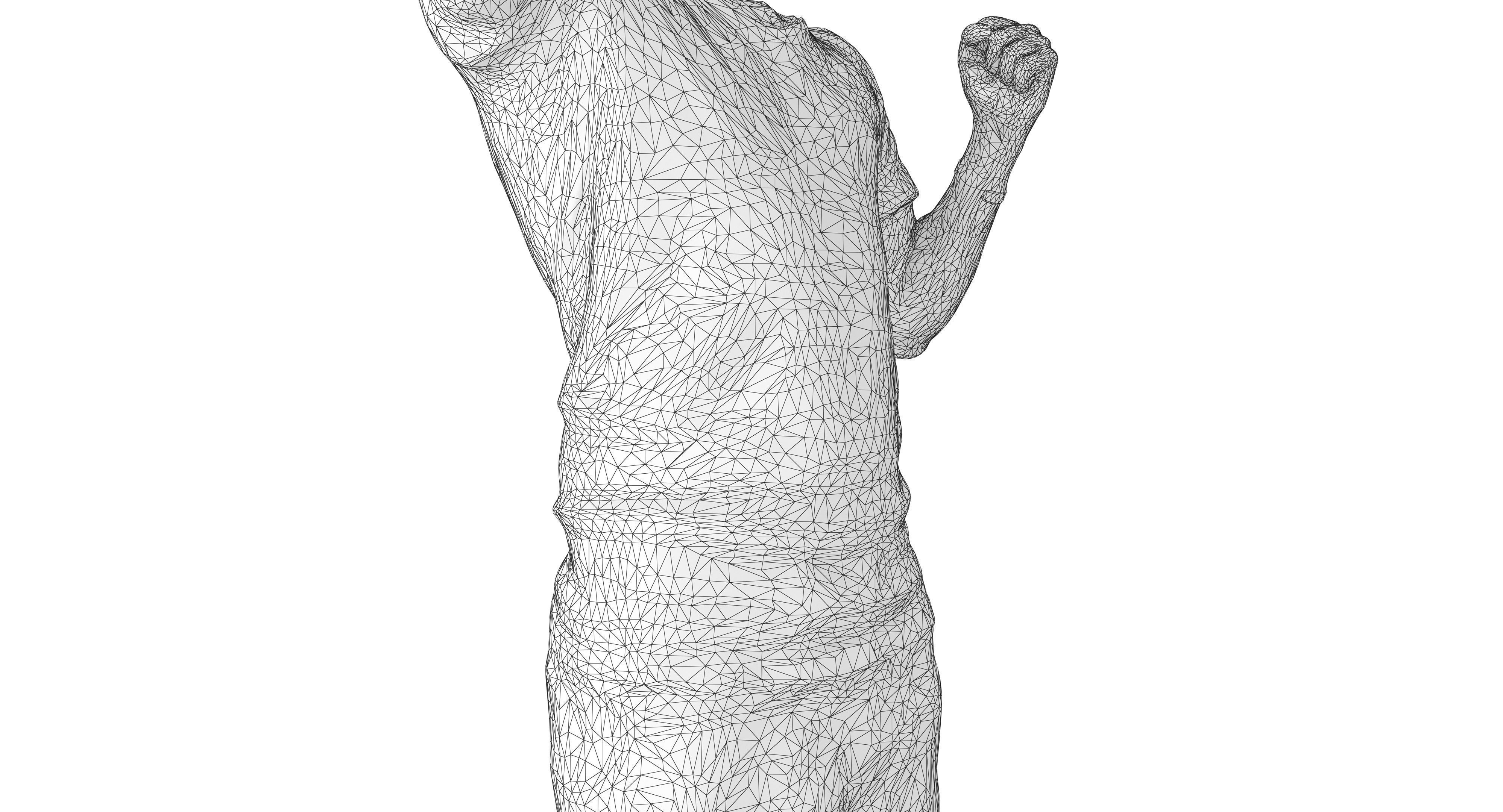 Young Fan Man 3D model | CGTrader