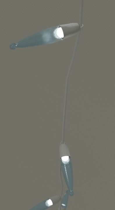 LED String Lights 3D model | CGTrader
