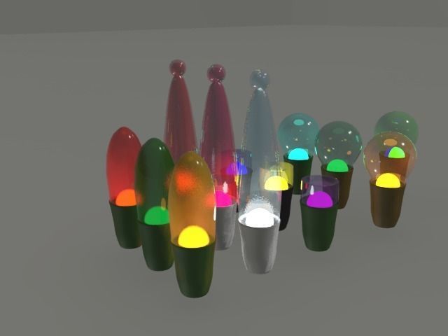 LED String Lights 3D model | CGTrader