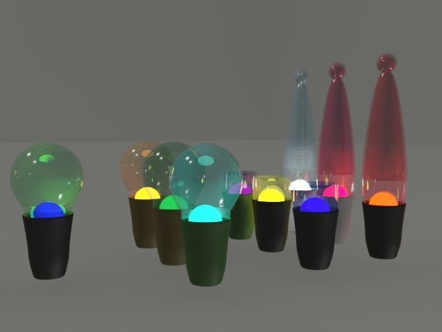 LED String Lights 3D model | CGTrader