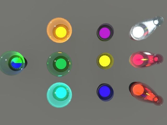 LED String Lights 3D model | CGTrader