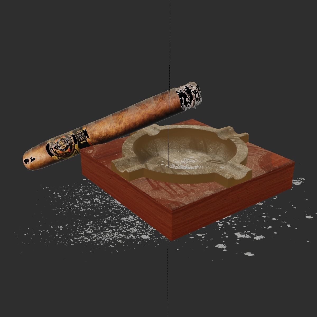 Cigar model 3D model | CGTrader