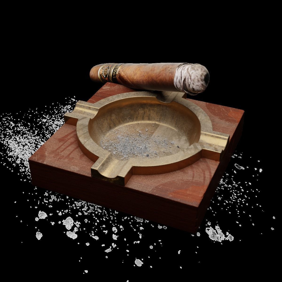 Cigar model 3D model | CGTrader