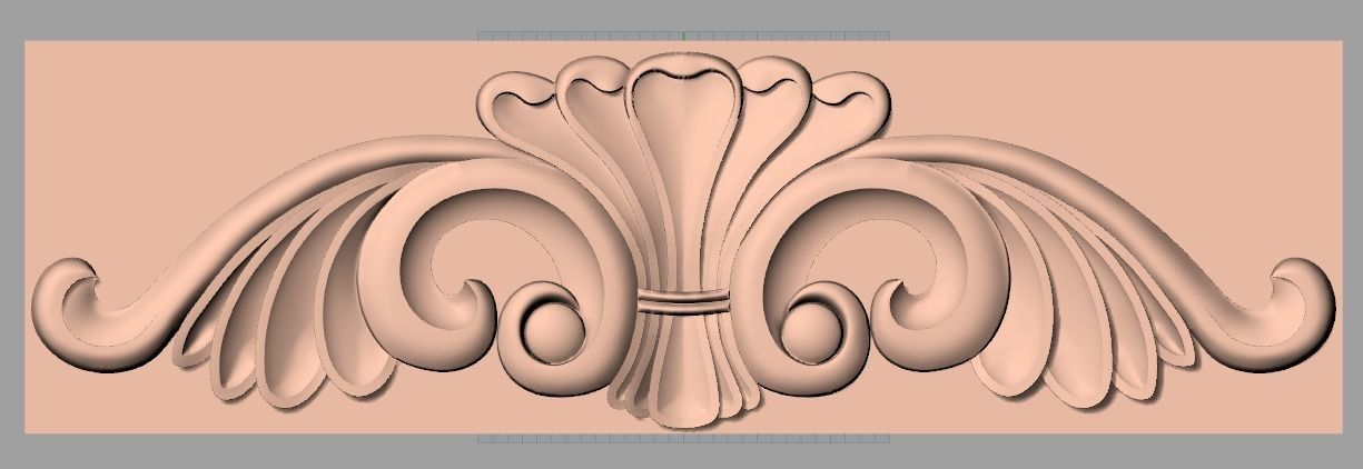 Artcam 3D relief STL models for CNC woodworking E108 3D model | CGTrader