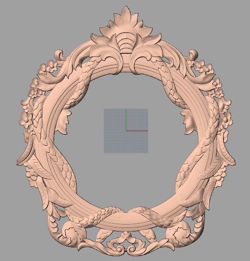 Artcam 3D relief STL models for CNC woodworking E120 3D model | CGTrader