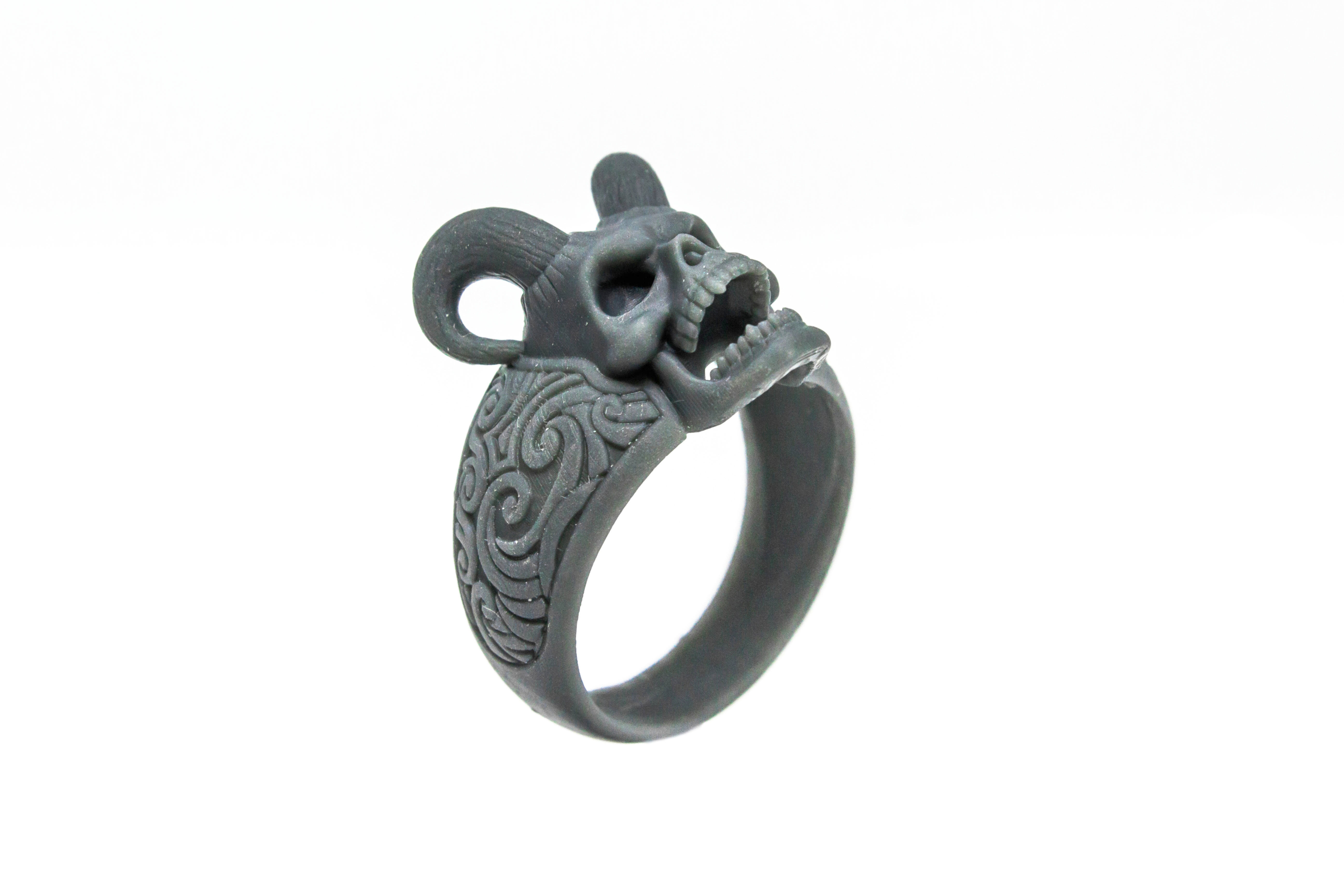 Ring Sea Devil STL 3D model 3D printable | CGTrader