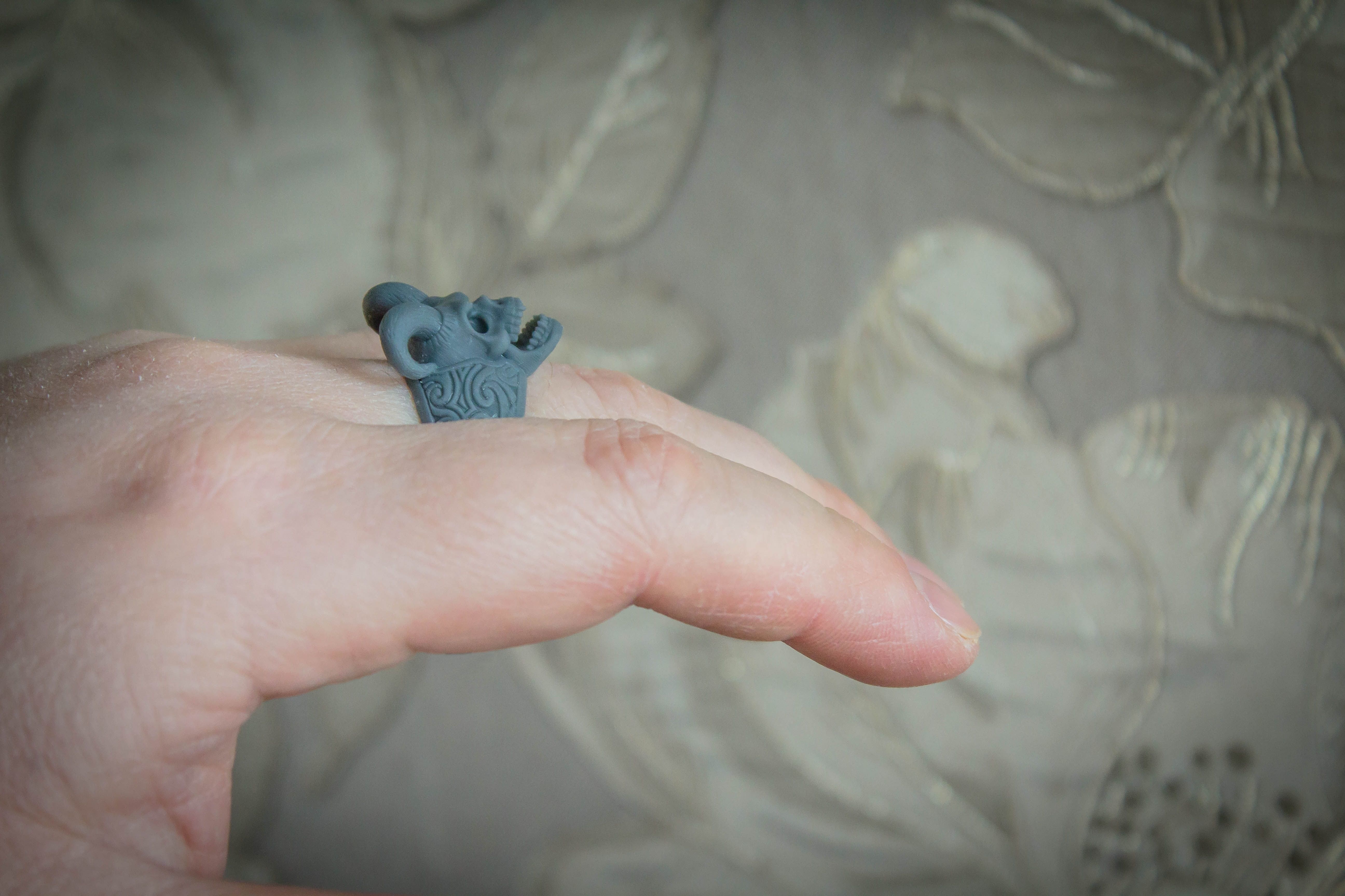 Ring Sea Devil STL 3D model 3D printable | CGTrader