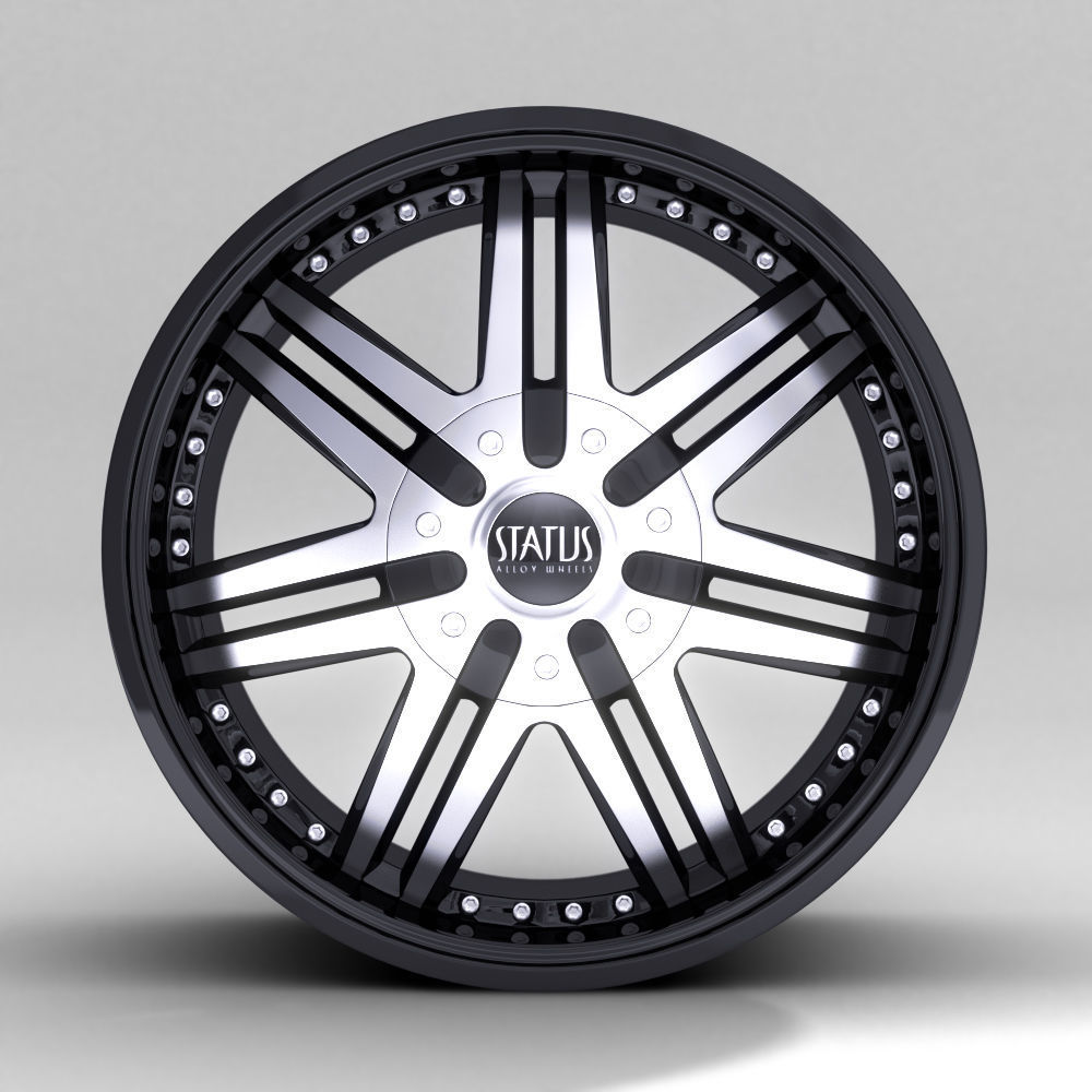 Status Game Rim 3D model | CGTrader