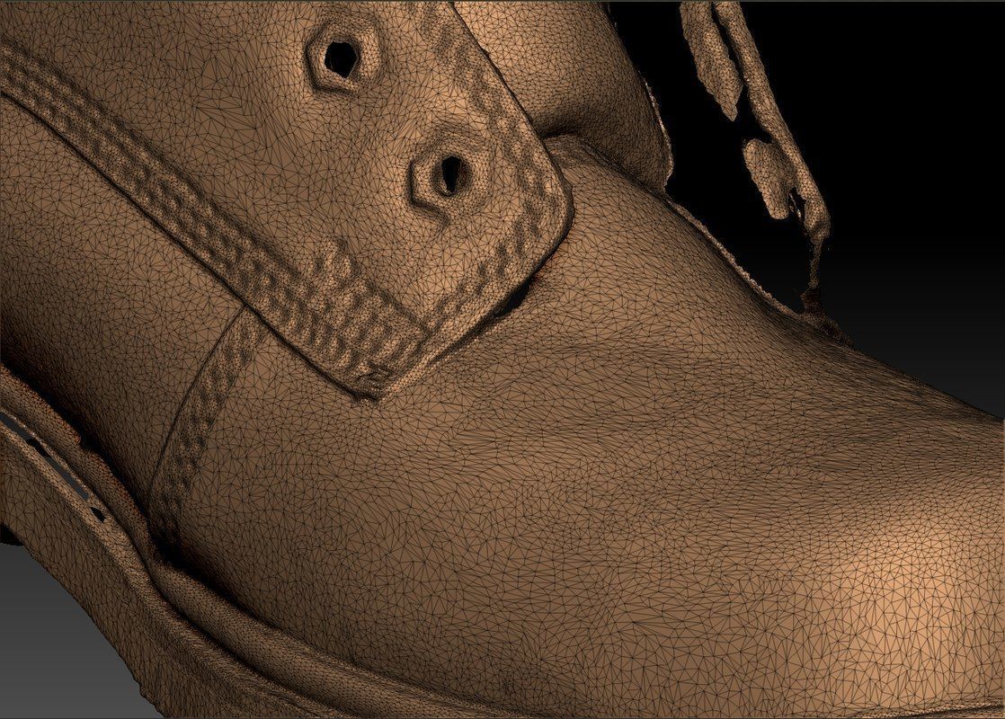 Brahma Construction Boot 3D Scan 3D model | CGTrader