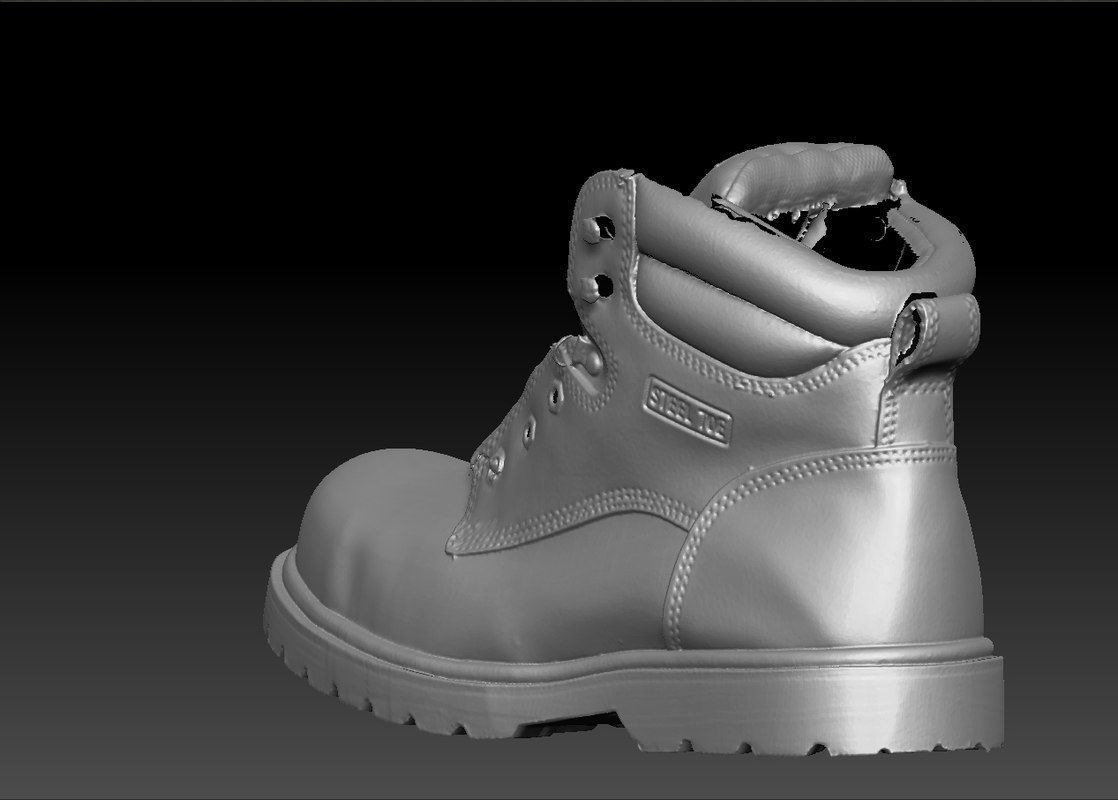 Brahma Construction Boot 3D Scan 3D model | CGTrader