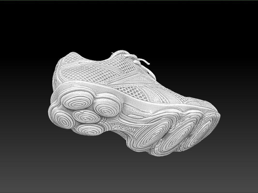 Reebok Shoe 3D Scan 3D model | CGTrader