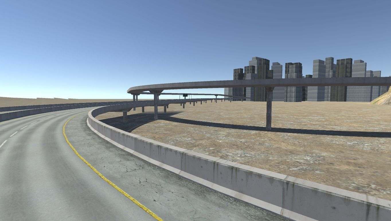 3D model Highway Racing Track VR / AR / low-poly | CGTrader