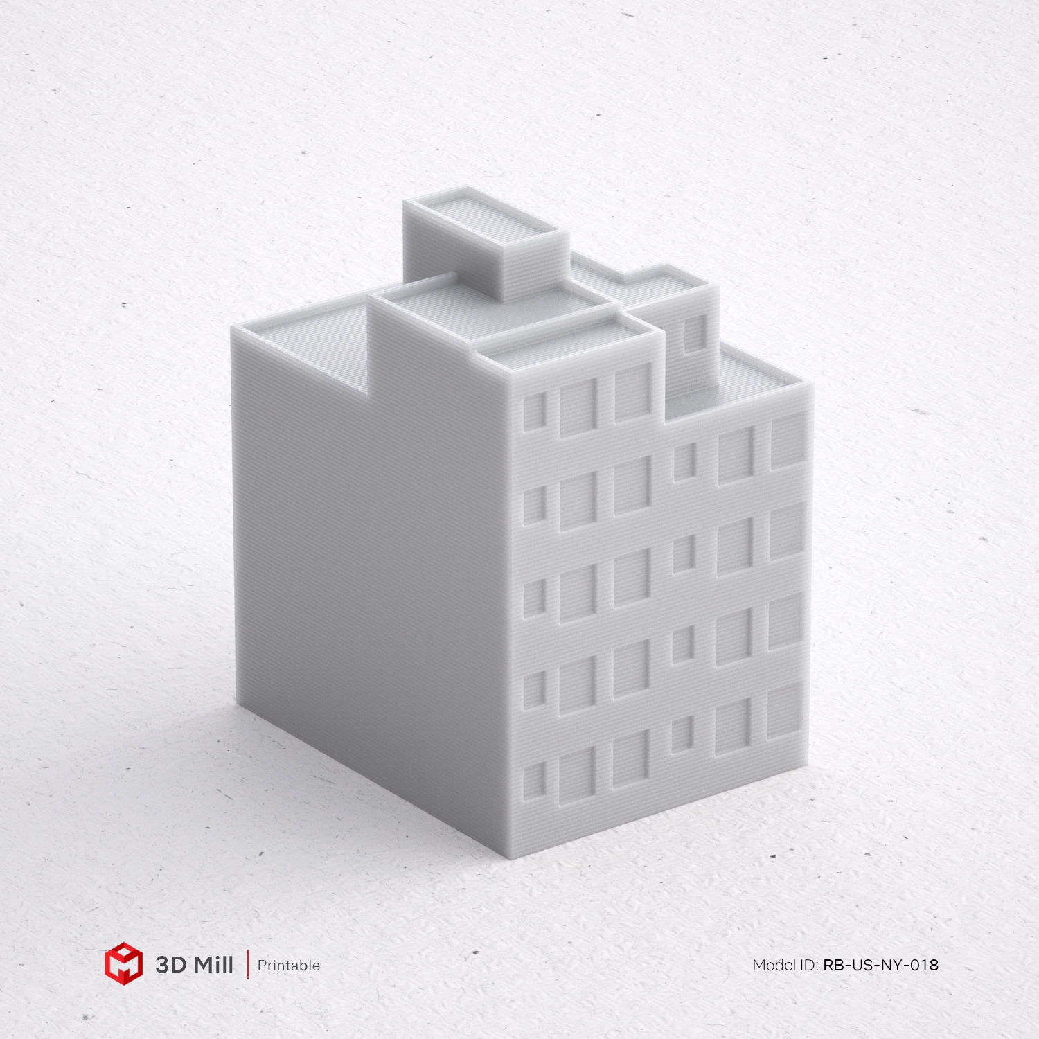 3D Print miniature building RB-US-NY-018 3D model 3D printable | CGTrader