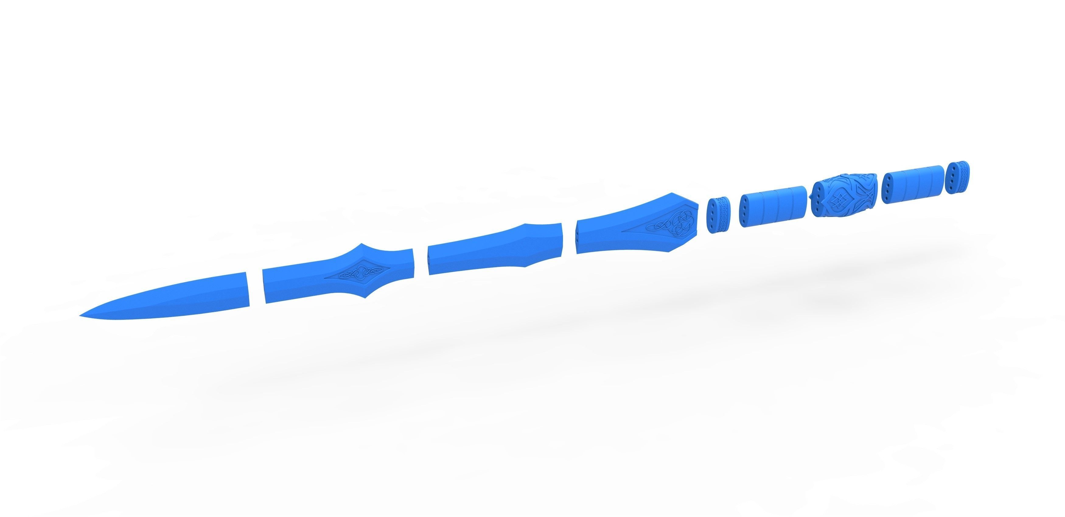 Sword of Lady Sif from movie Thor The Dark World 3D model | CGTrader