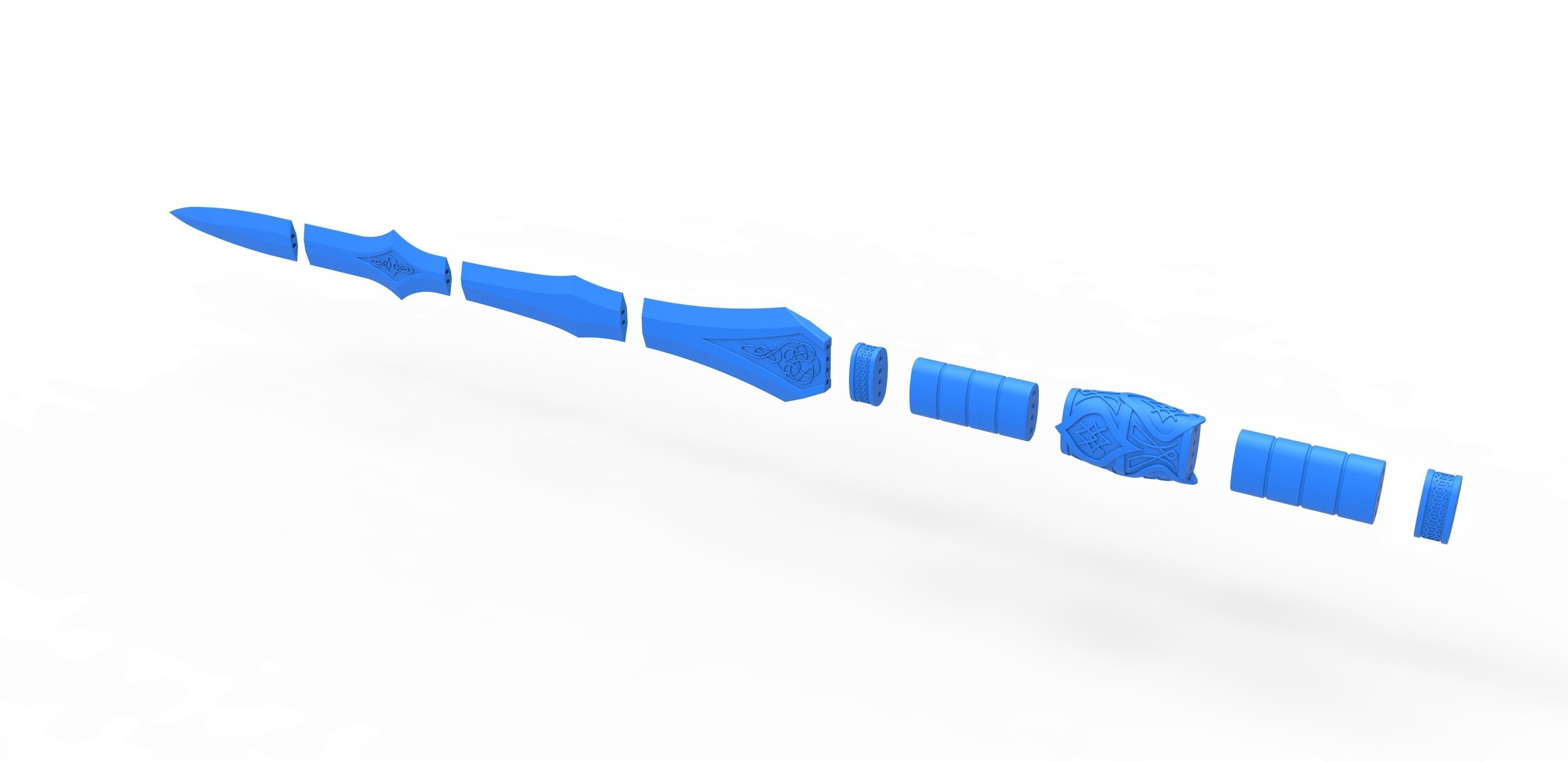 Sword of Lady Sif from movie Thor The Dark World 3D model | CGTrader