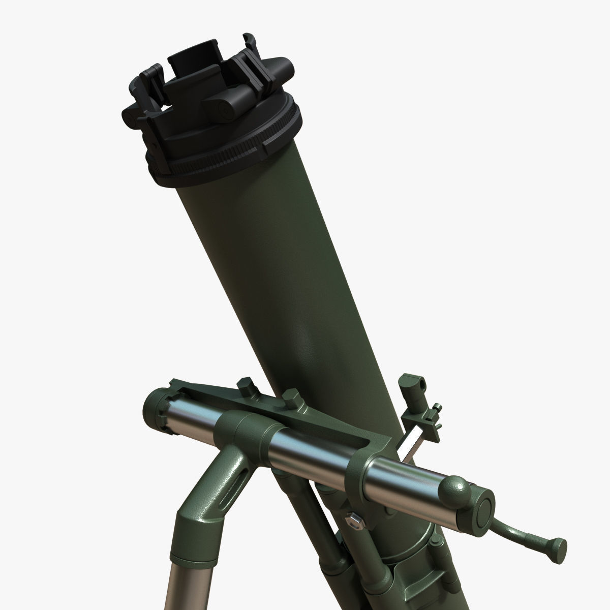 Mortar 2B11 3D model | CGTrader