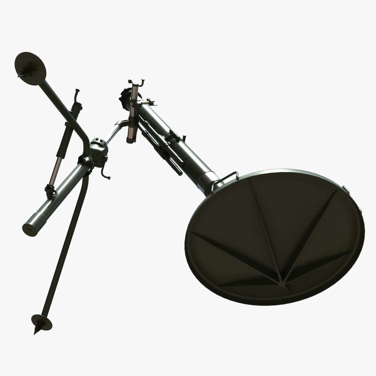 Mortar 2B11 3D model | CGTrader