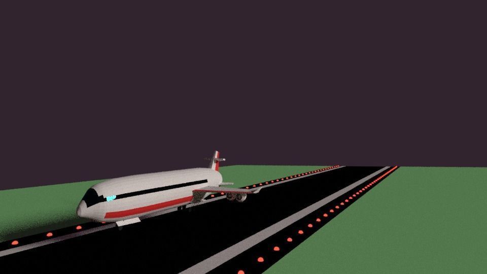 boeing plane free VR / AR / low-poly 3D model animated | CGTrader