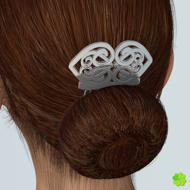 3D model Hair jewelry low poly VR / AR / low-poly | CGTrader